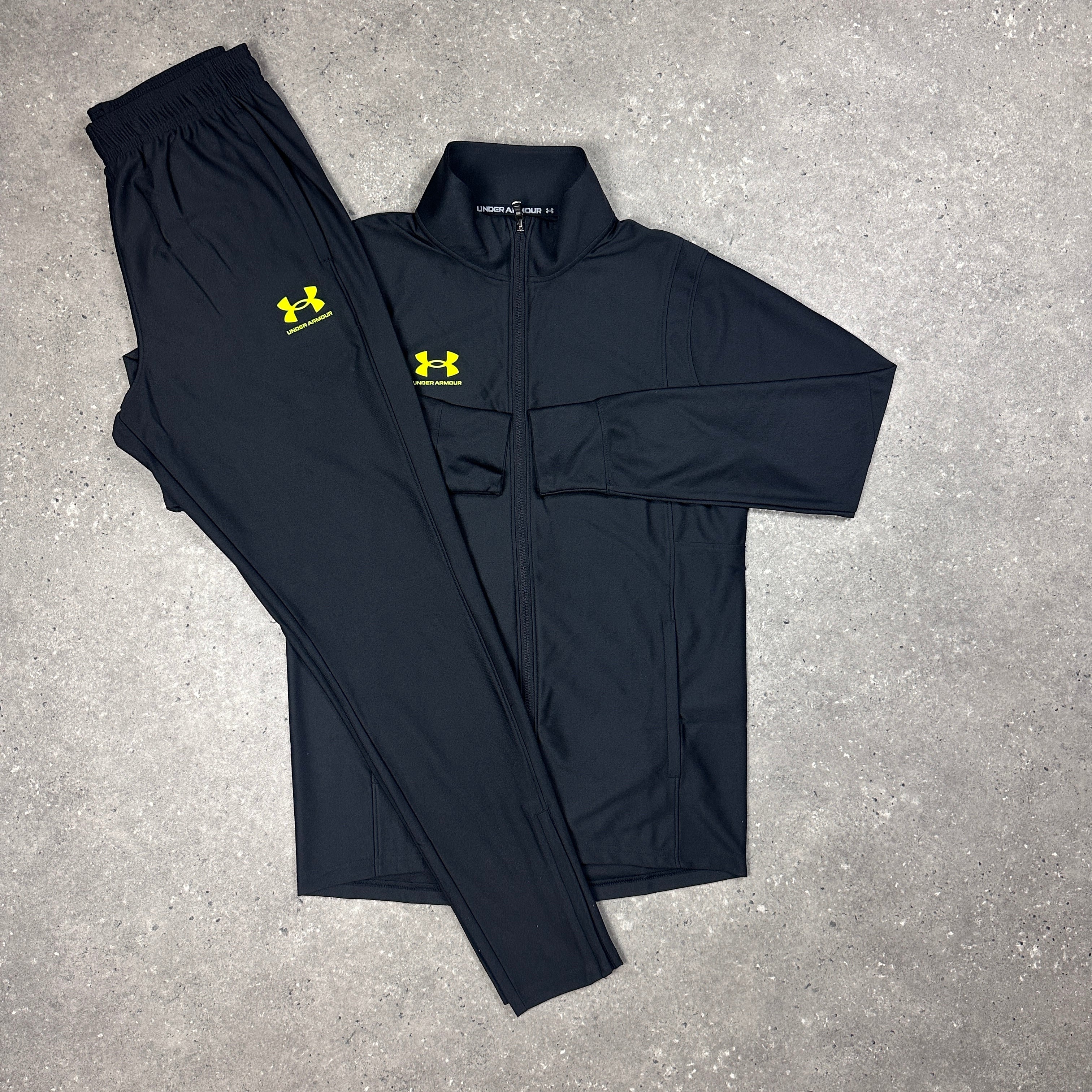 Under Armour Pro Tracksuit Black/Neon – ActivizeUk